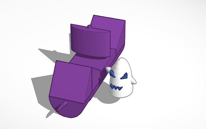 3D design Ghost Ship - Tinkercad