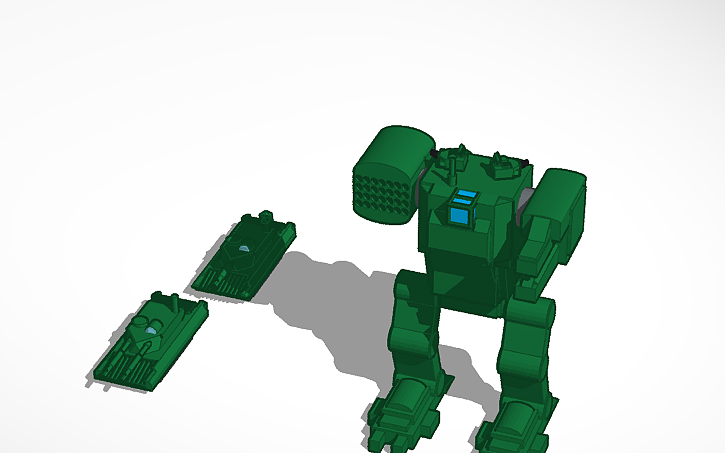 3D design mech - Tinkercad