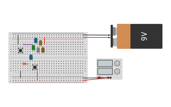 Circuit design PT.3 LED | Tinkercad
