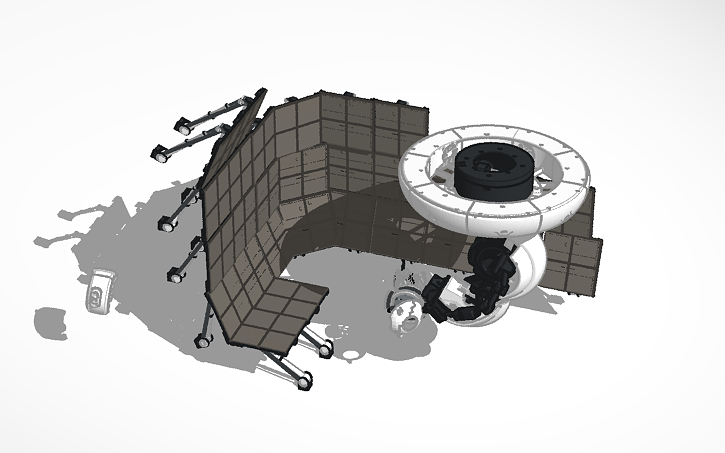 3D design test chamber | Tinkercad