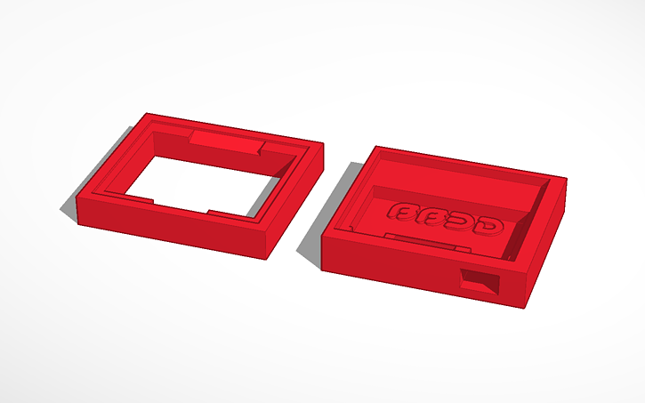 3D design Multiwii OLED Display Module I2C 128x64 Case - Tinkercad