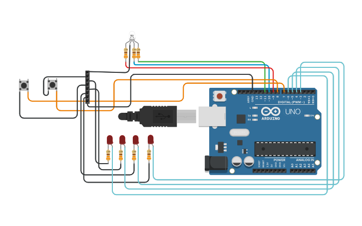 Circuit design Amazing Turing - Tinkercad