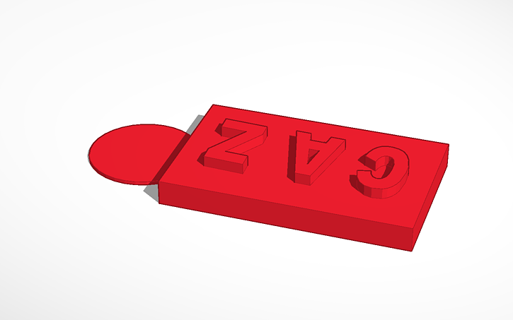 3d Design Initials Block Tinkercad
