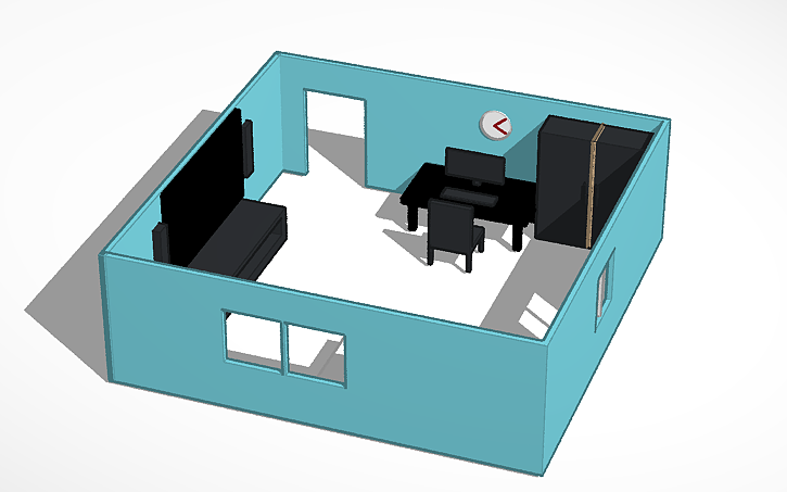 3D design Room Design Assignment | Tinkercad