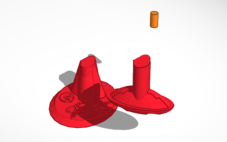 3D design headset holder | Tinkercad