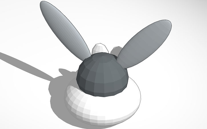 3D design Bugs Bunny - Tinkercad