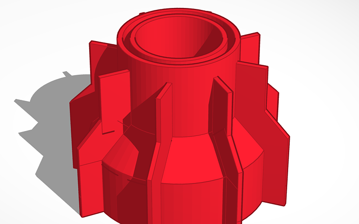 3D design 34.6mm to Dust Commander Adapter | Tinkercad