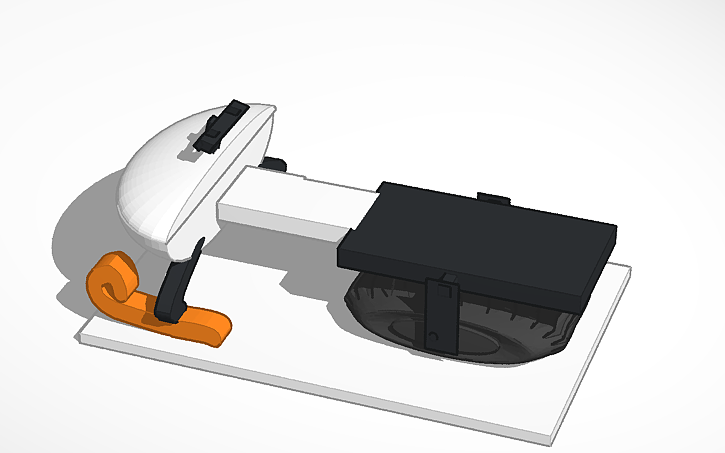 3D design kams snowmobile - Tinkercad