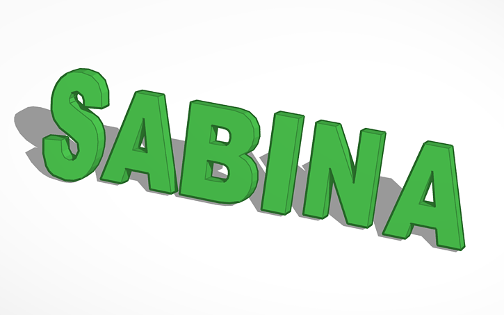 3d Design Name Tinkercad