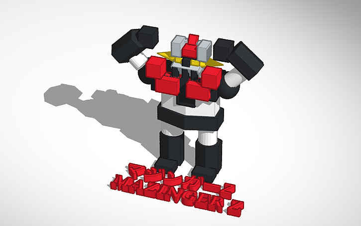 3D design MAZINGER Z por Lorenzo Gómez - Tinkercad