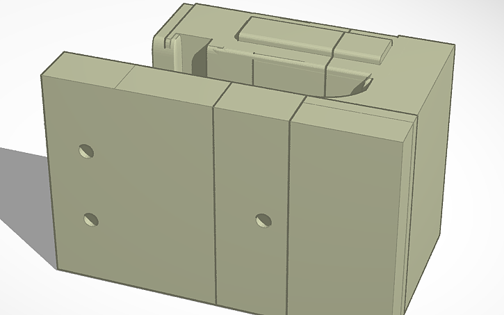 3D design Floating M4 Wall Mount (Airsoft) - Tinkercad