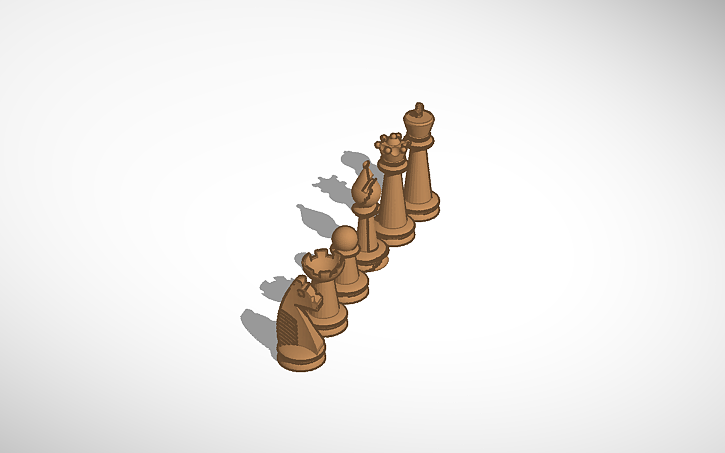 3D design Chess SET? | Tinkercad