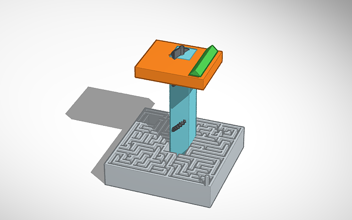 3D design maze house | Tinkercad