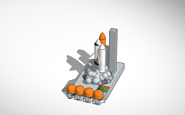 3D design Tinkercad Official Space Shuttle Launch | Tinkercad