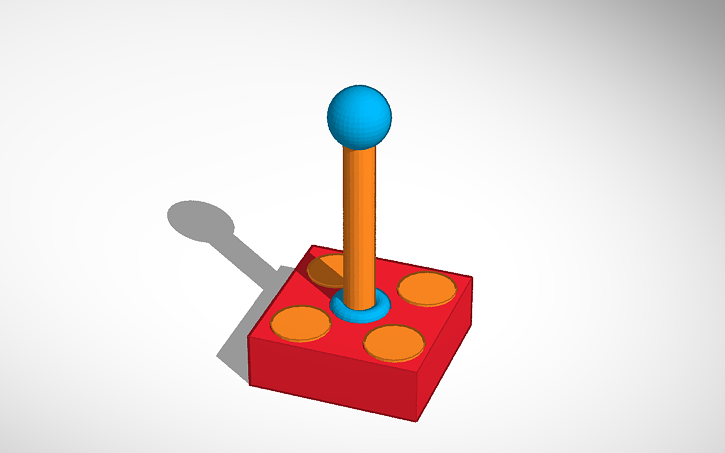 3D design joystick | Tinkercad