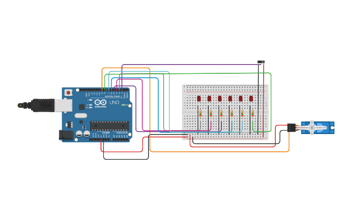 Circuit design 1.1 - Tinkercad
