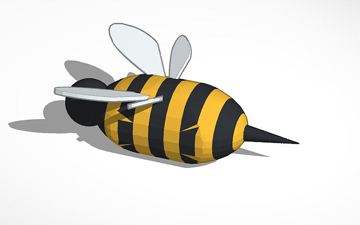 3D design Bee - Tinkercad