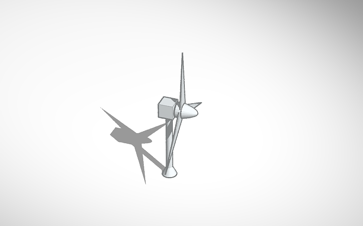 3D design Wind thing - Tinkercad