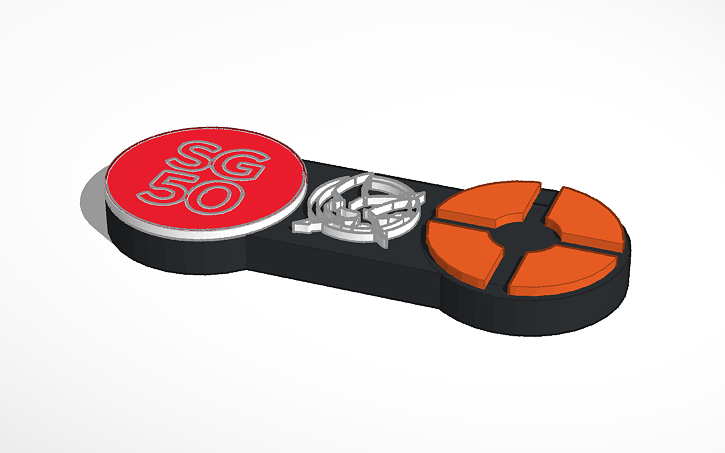 3D design Key tag design 2 2E4 | Tinkercad