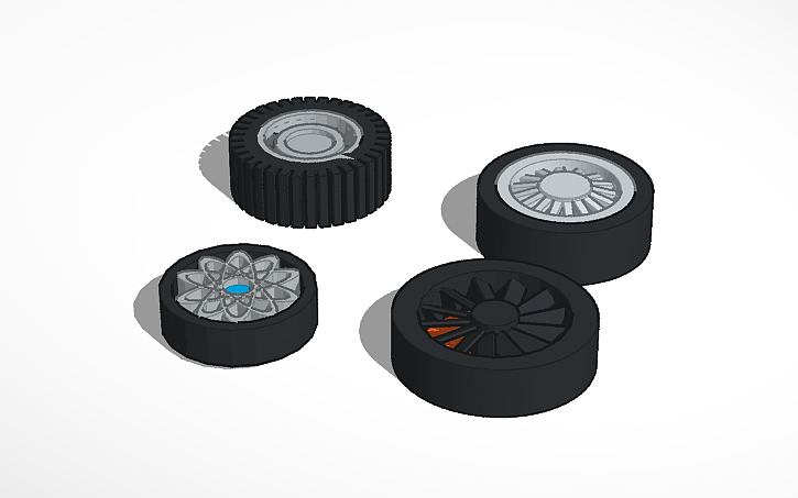 3D design My wheels - Tinkercad