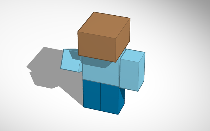 3D design minecraft steve | Tinkercad