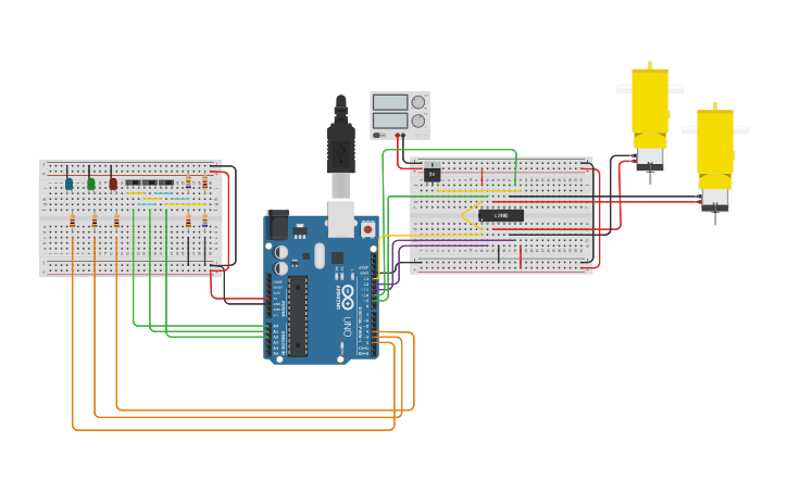 Circuit design TP4 - Tinkercad