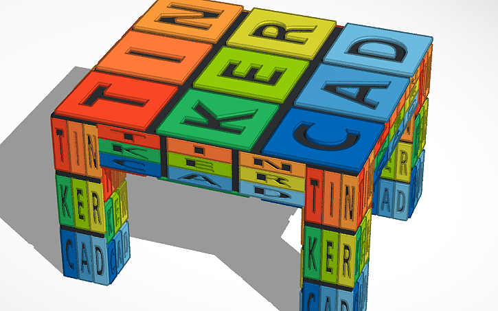 3D design TKC Table - Tinkercad