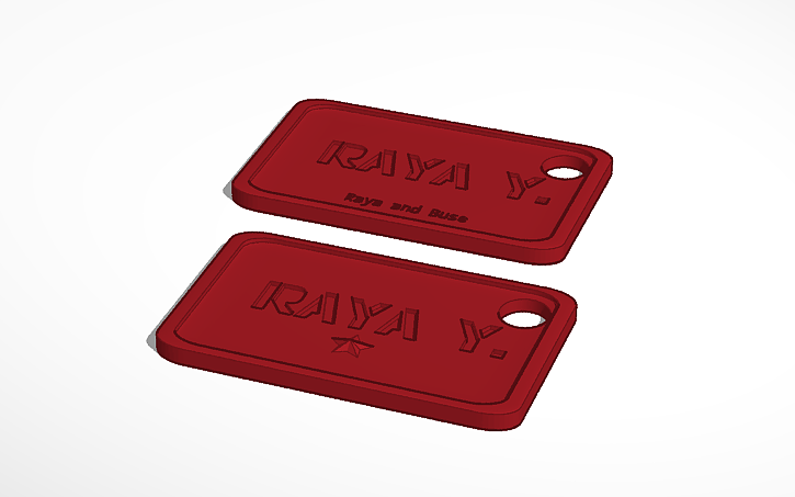 3d Design Keychain Tinkercad