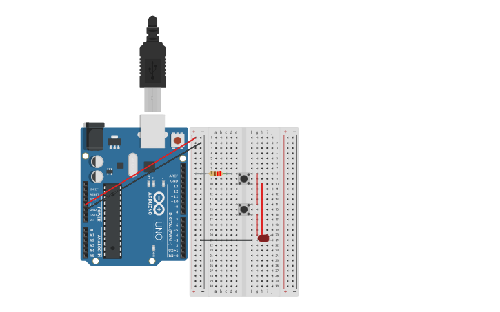 Circuit Design Project 01 Step 3 Parallel Tinkercad