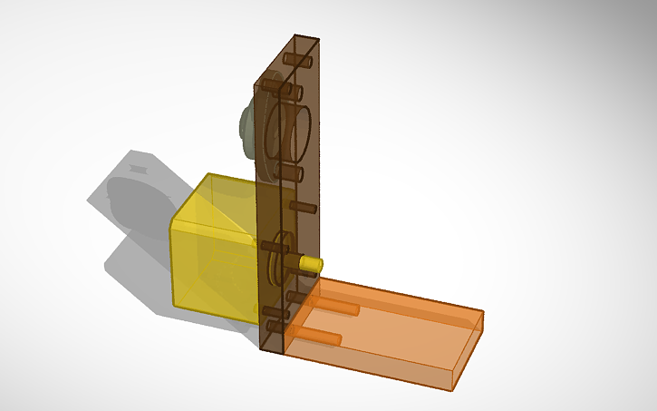 3D design pan tilt nema17 assy | Tinkercad