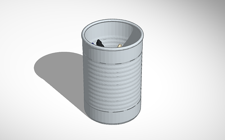 3D design Can - Tinkercad