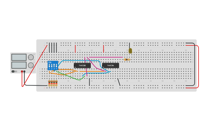 Circuit design Shiny Jarv | Tinkercad