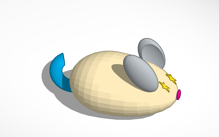 3D design RONNIES MOUSE - Tinkercad