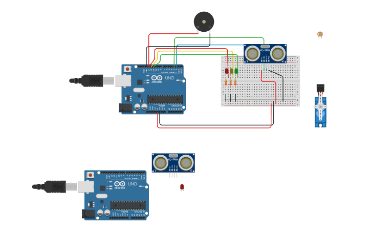 Circuit design Interactive Park TRY - Tinkercad