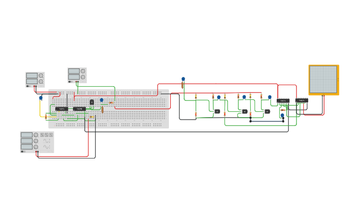 Circuit design ASK Tx Rx - Tinkercad