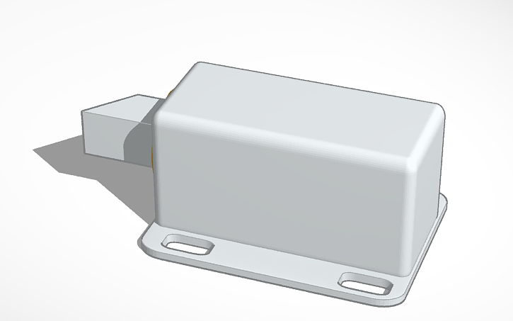 3D design Solenoid Lock - Tinkercad