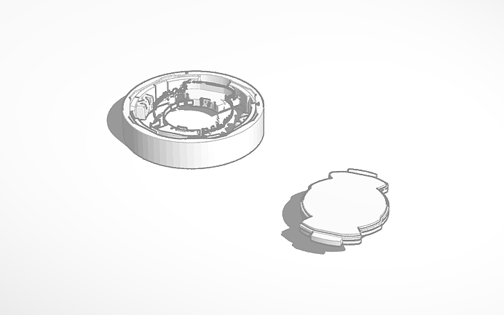 3D design Flare template for competition - Tinkercad