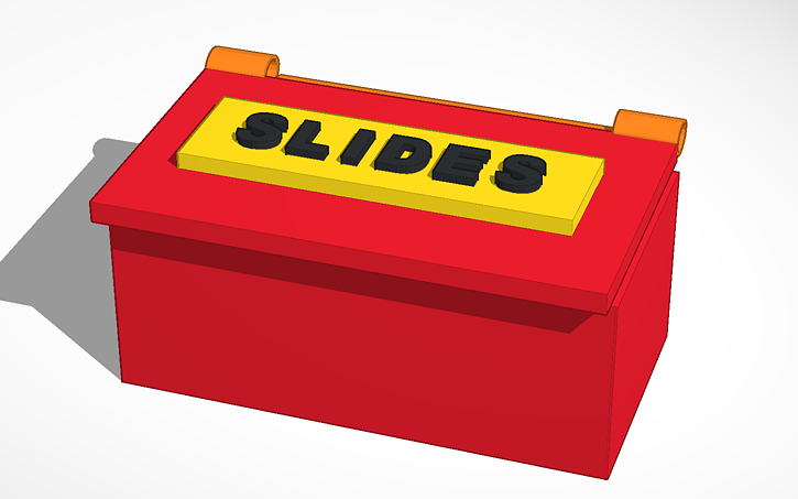 3D design Slide Container | Tinkercad