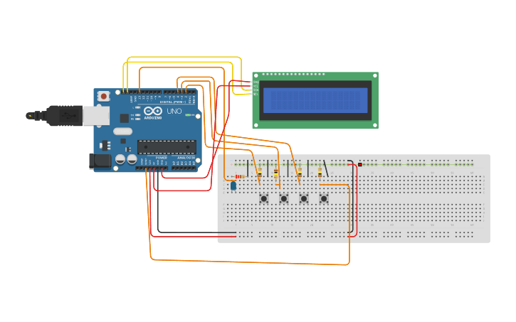 Circuit design LLENADO - Tinkercad