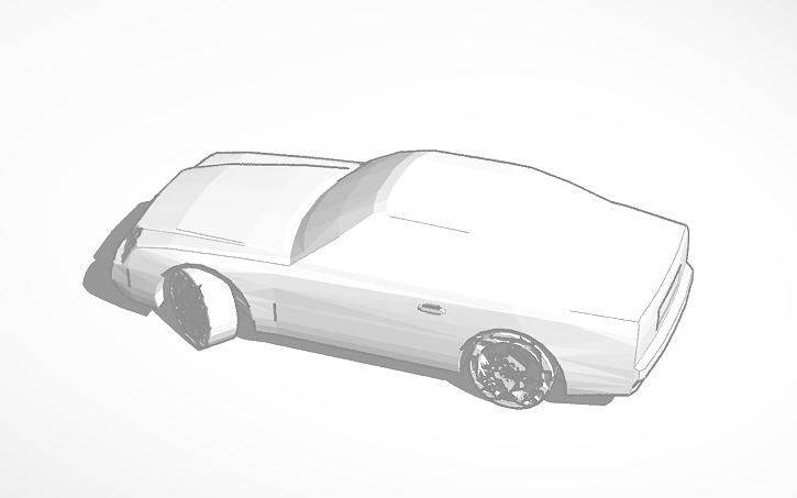 3D design Mercedes-Benz R129 SL - Tinkercad