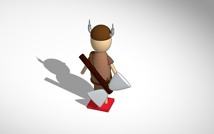 3D design Vincent the Mini-Viking | Tinkercad