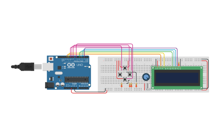 Circuit design Maze Runner Project Circuit - Tinkercad