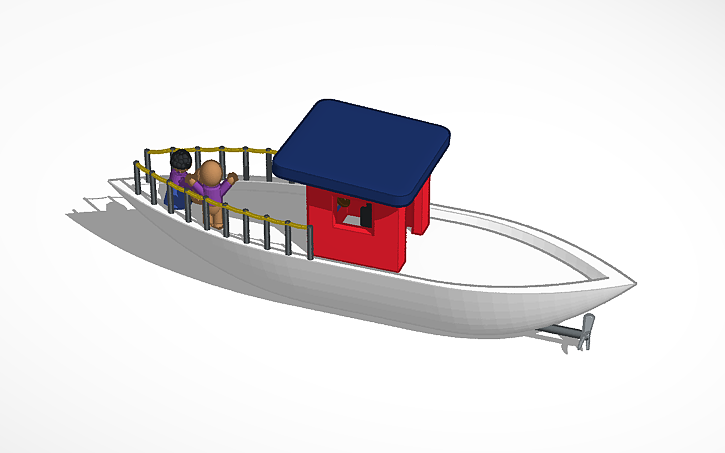 3D design boat mdh | Tinkercad