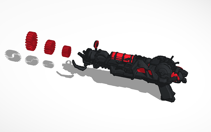 3D design ray gun mark 2 | Tinkercad