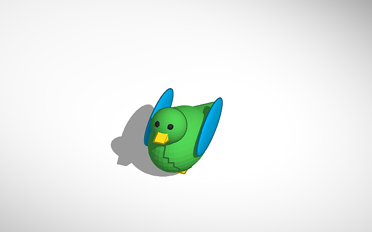 3D design Parrot - Tinkercad