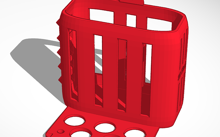 3d Design Pen Holder Tinkercad