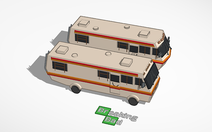 3D design Breaking Bad RV - Tinkercad