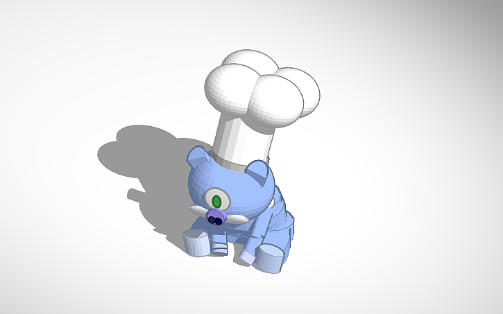 3D design Animal TA MAKER - Tinkercad