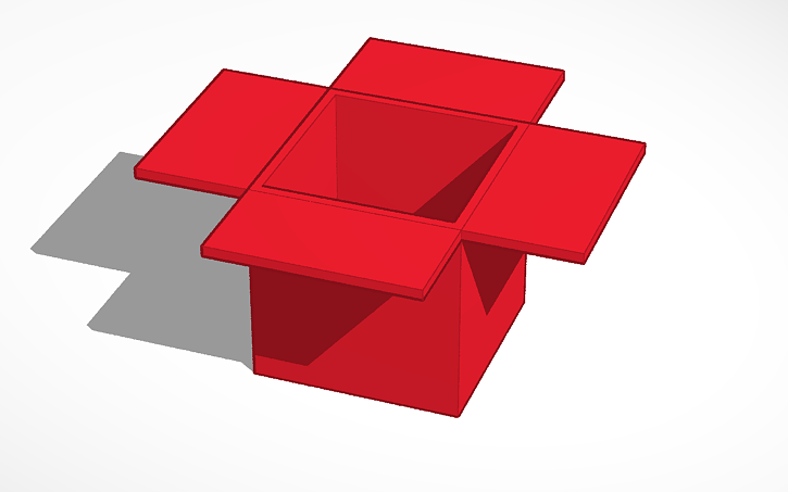 3D design Box - Tinkercad