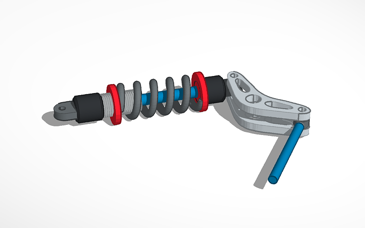 3D design Pushrod suspension | Tinkercad